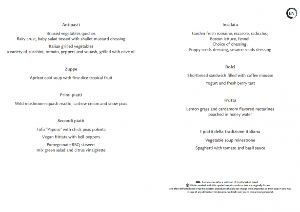 costa cruises vegan menu 5 - Vegan Festival UK 2023