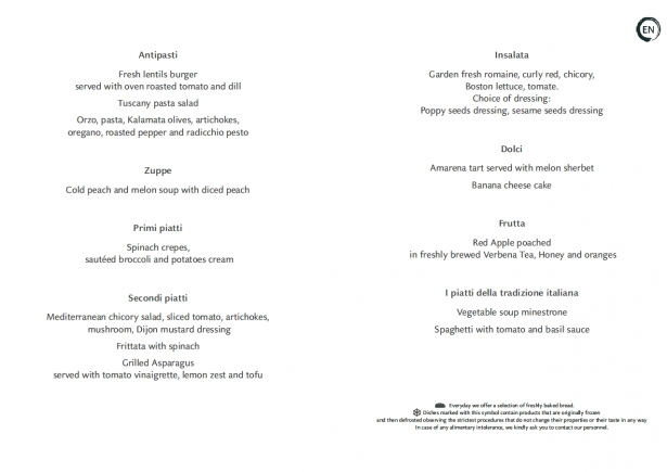 costa cruises vegan menu 8 - Vegan Festival UK 2023